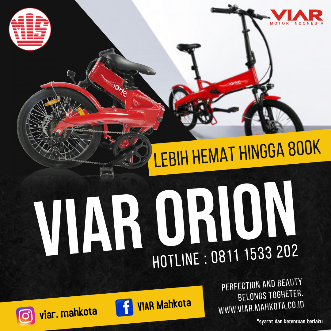 VIAR ORION Hemat 800K - VIAR Mahkota - Dealer Resmi Motor VIAR