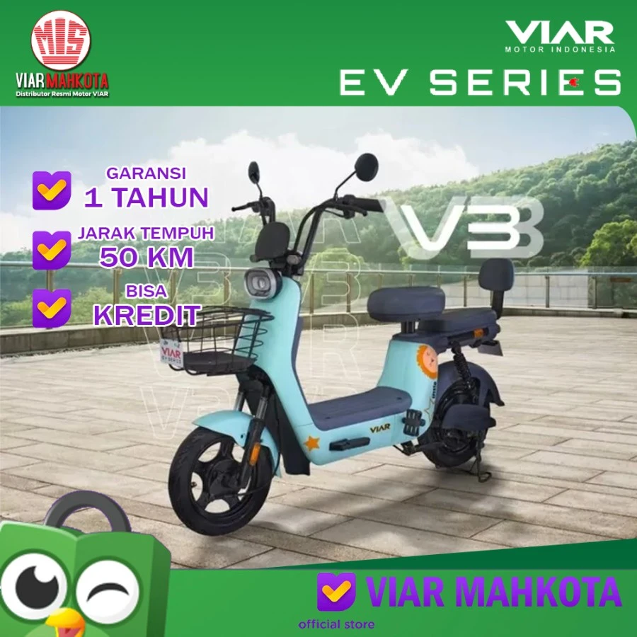 VIAR V3 - VIAR Mahkota Sepeda Listrik VIAR - Pesan Sekarang